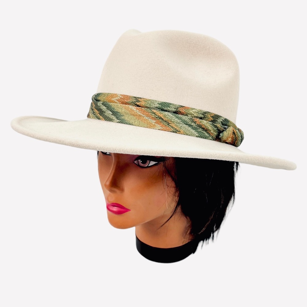 Wind River Bailey Mens Large Lite Felt Beige Hat Made… - Gem